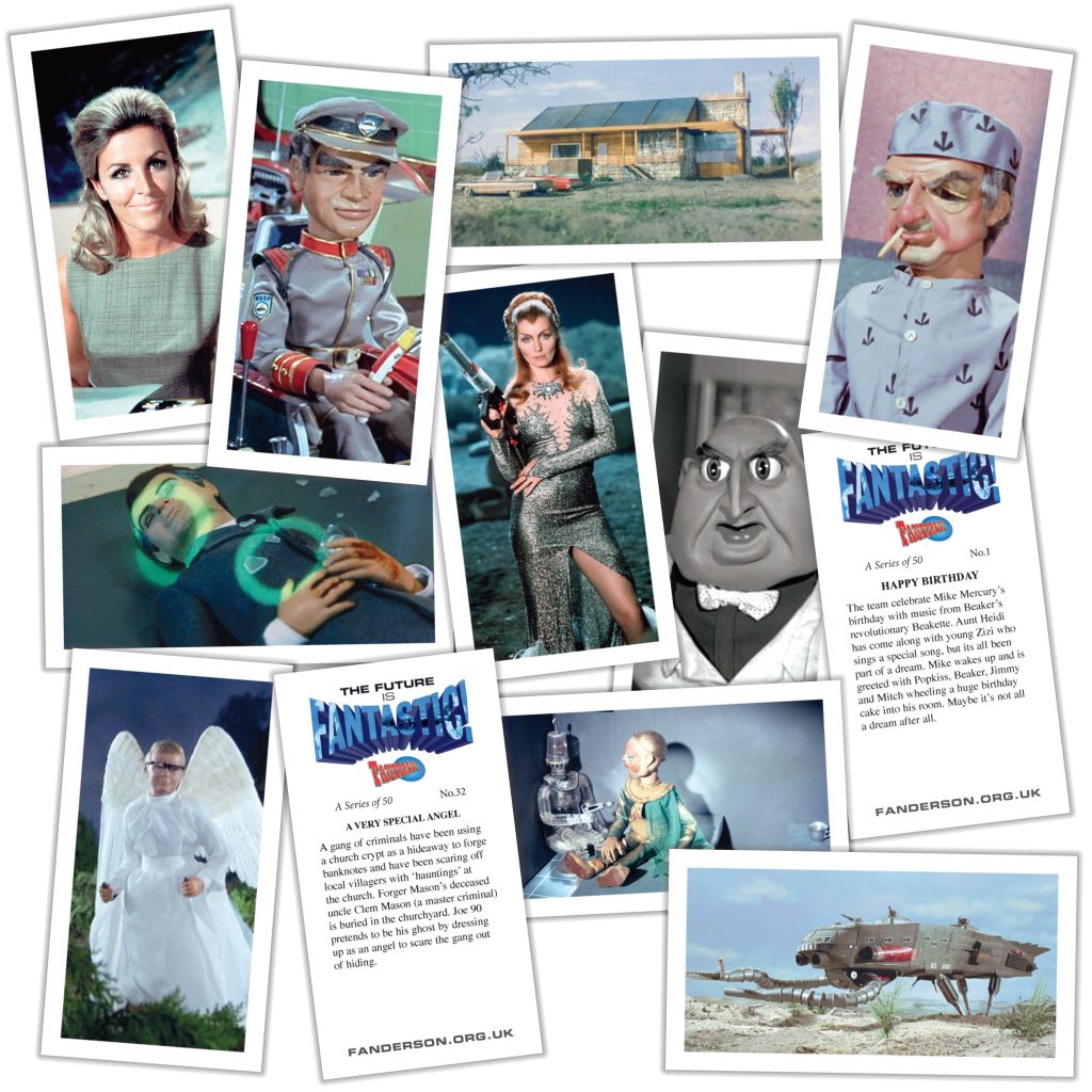 The Future Is Fantastic! picture card set - Fanderson