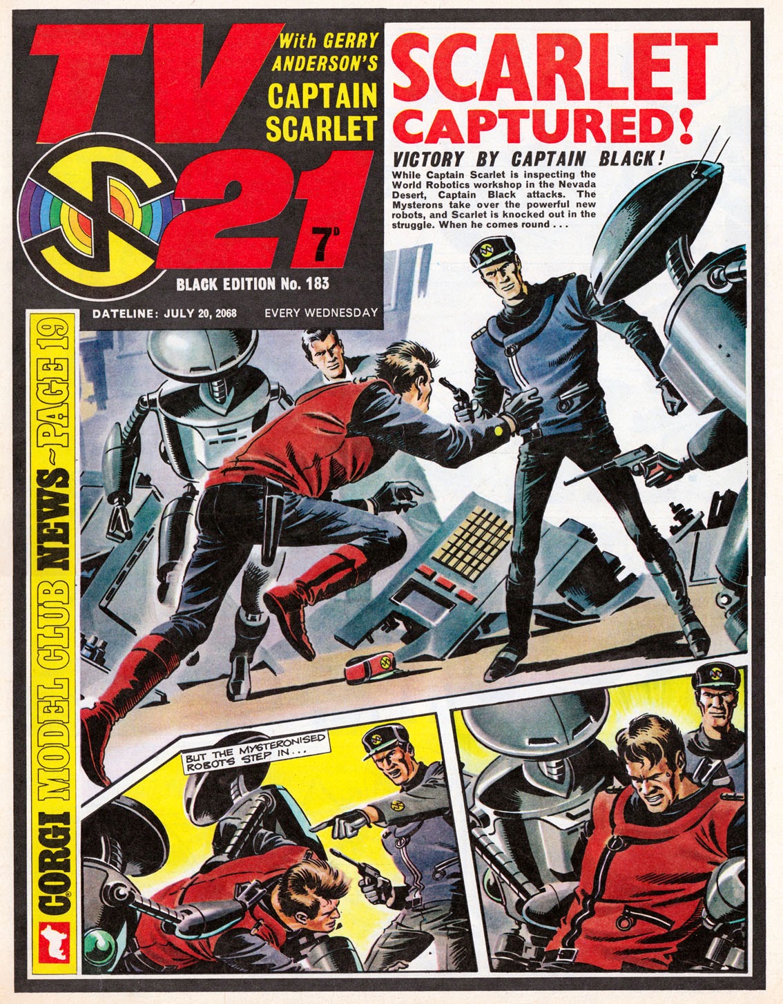 TV21 artist Mike Noble dies - Fanderson