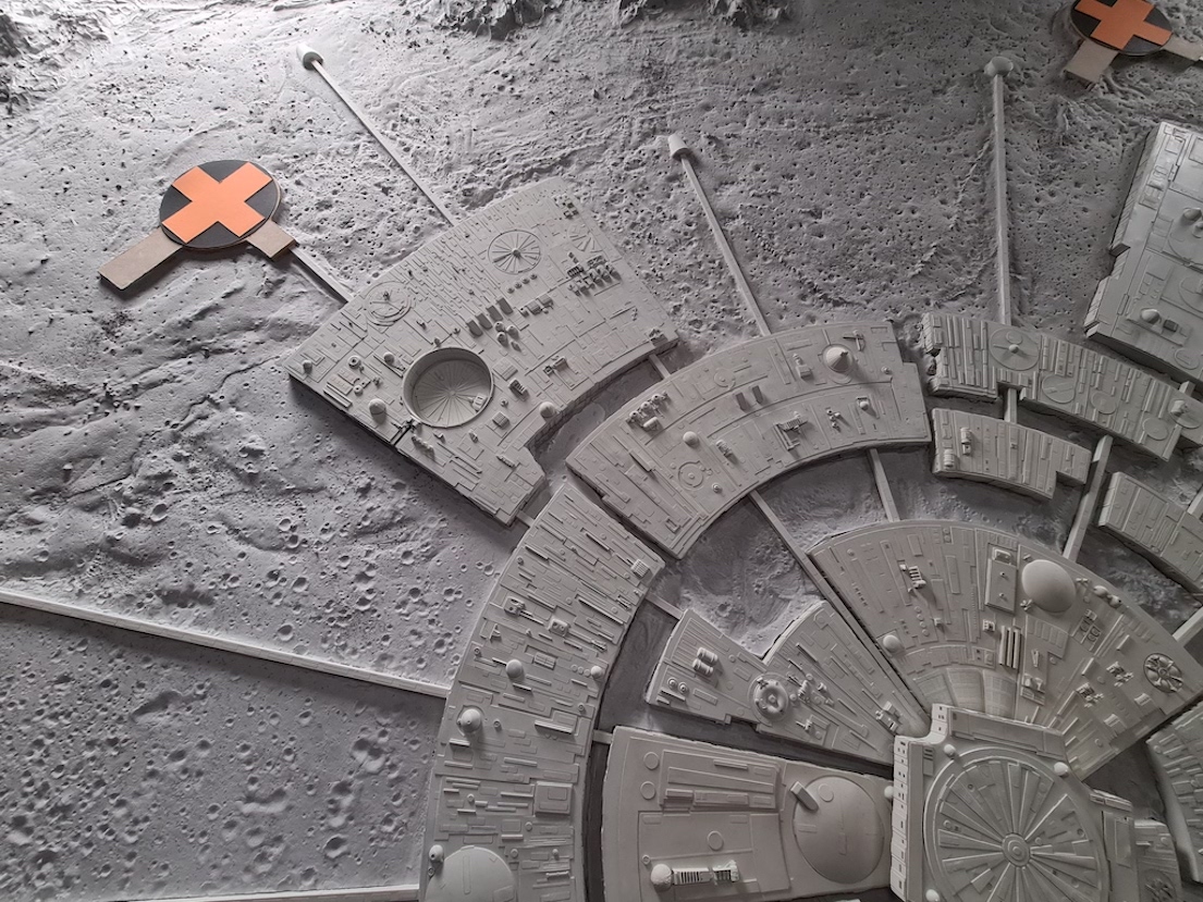 UK: Moonbase Alpha model at NFSM - Fanderson