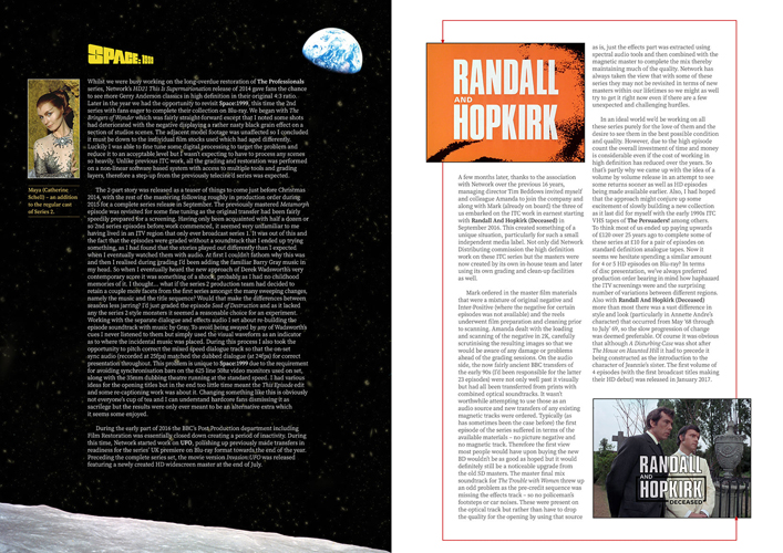 NEW: ITC Entertained The World magazine - Fanderson